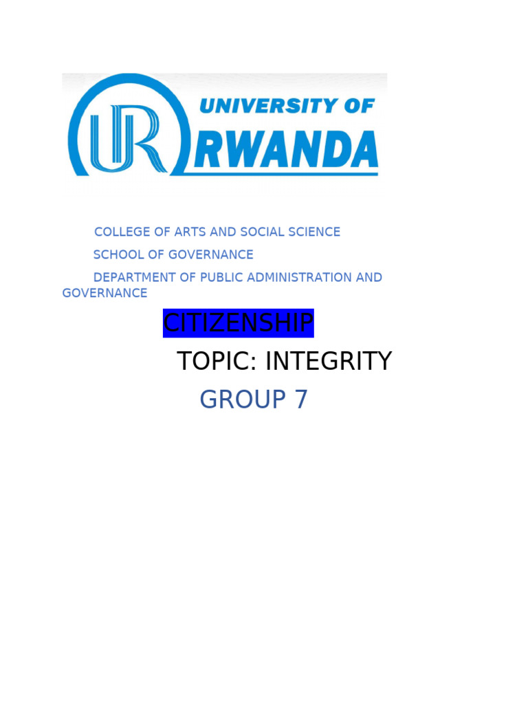 CHRONOLOGICAL LIST OF KINGS OF RWANDA | PDF | Integrity | Mental Health
