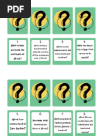 Africa Countries Map Quiz Game | PDF | Africa | Geography
