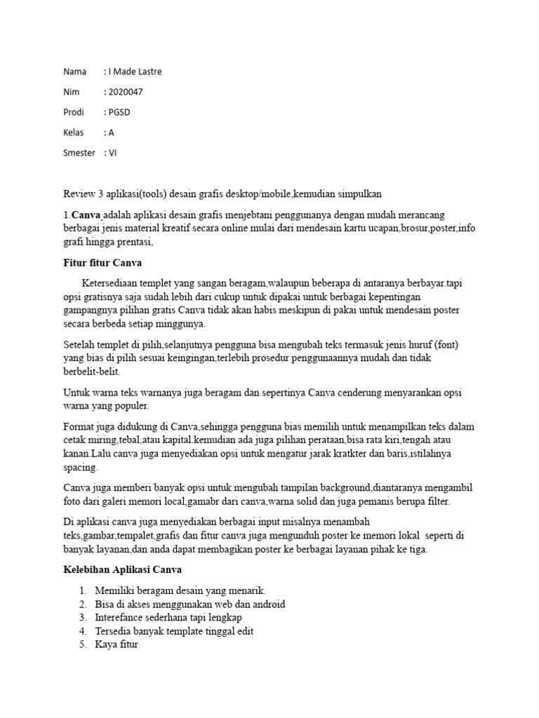Tugas Desain Grafis | PDF