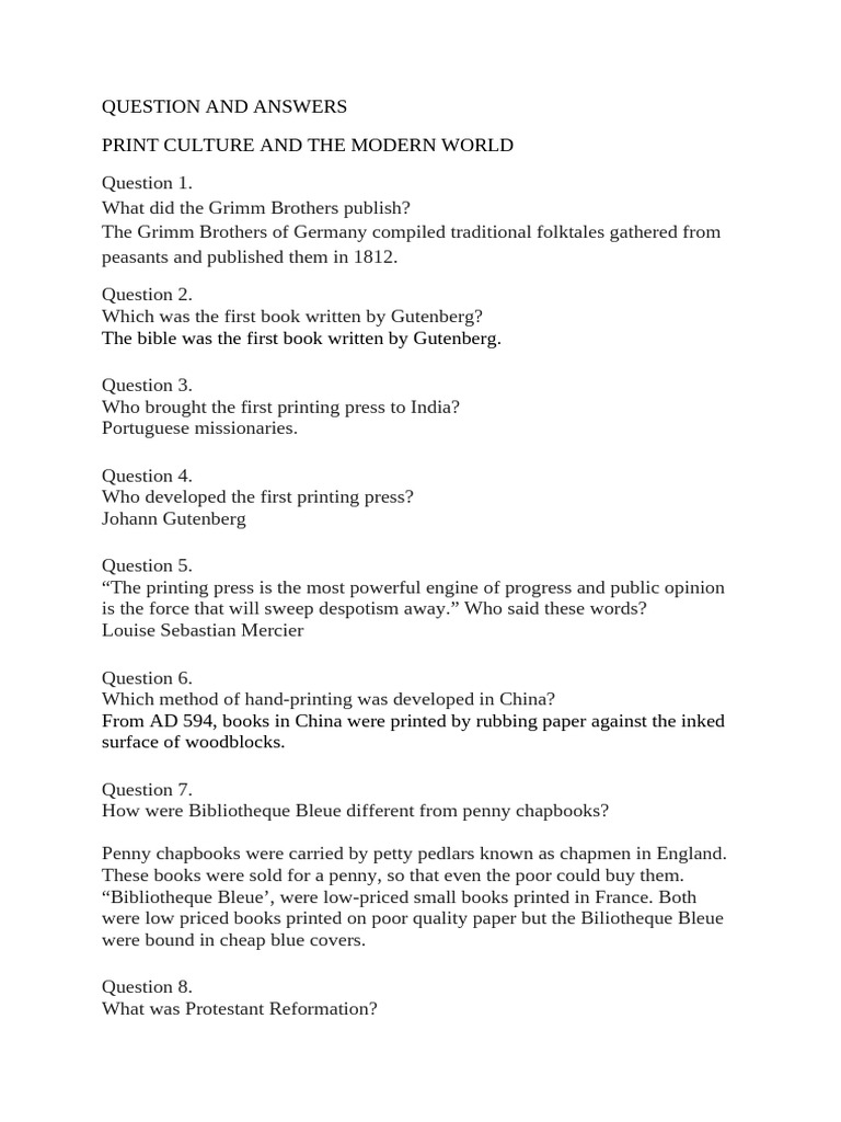 Class 10 Question and Answers | PDF | Democracy | Political Ideologies