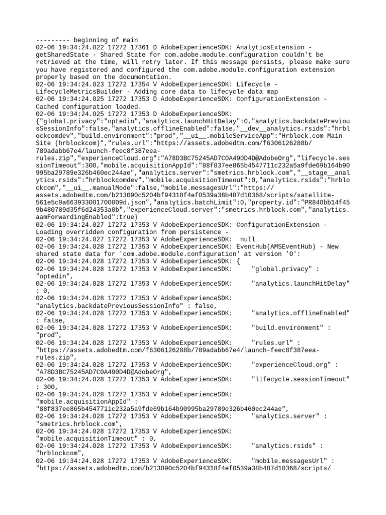 logcat_1707266063980 | PDF | Computing | Software