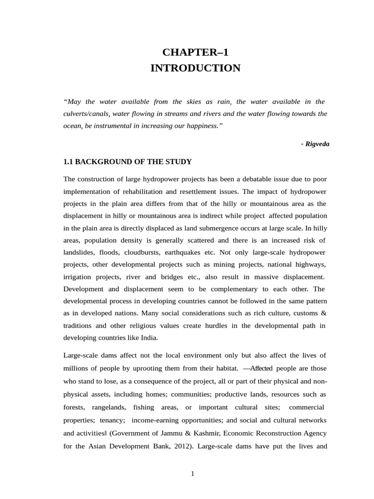 Final Dissertation Sakshi Sharma Jubbarhatti | PDF | Hydroelectricity | Methodology
