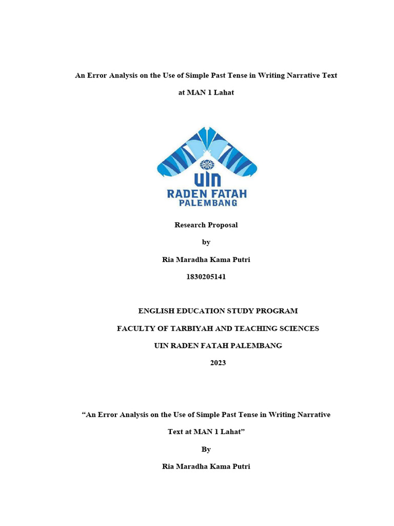 Proposal Ria 3.11 (SEMPRO) - Compressed | PDF | Linguistics | Syntax