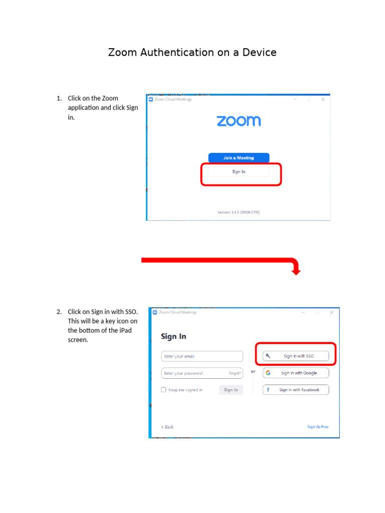 Zoom Authentication On A Laptop PDF | PDF