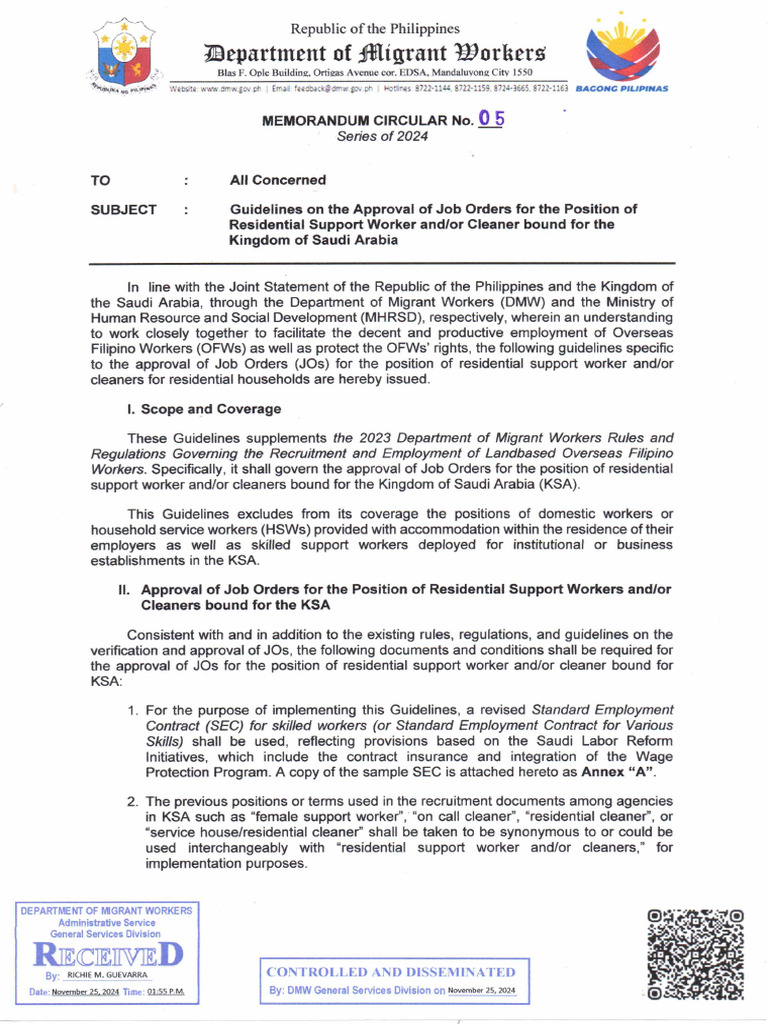 Memorandum Circular No 05 | PDF | Employment | Overtime