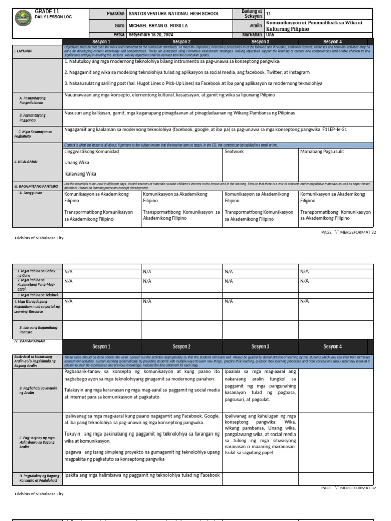 DLL Kompan 8week | PDF