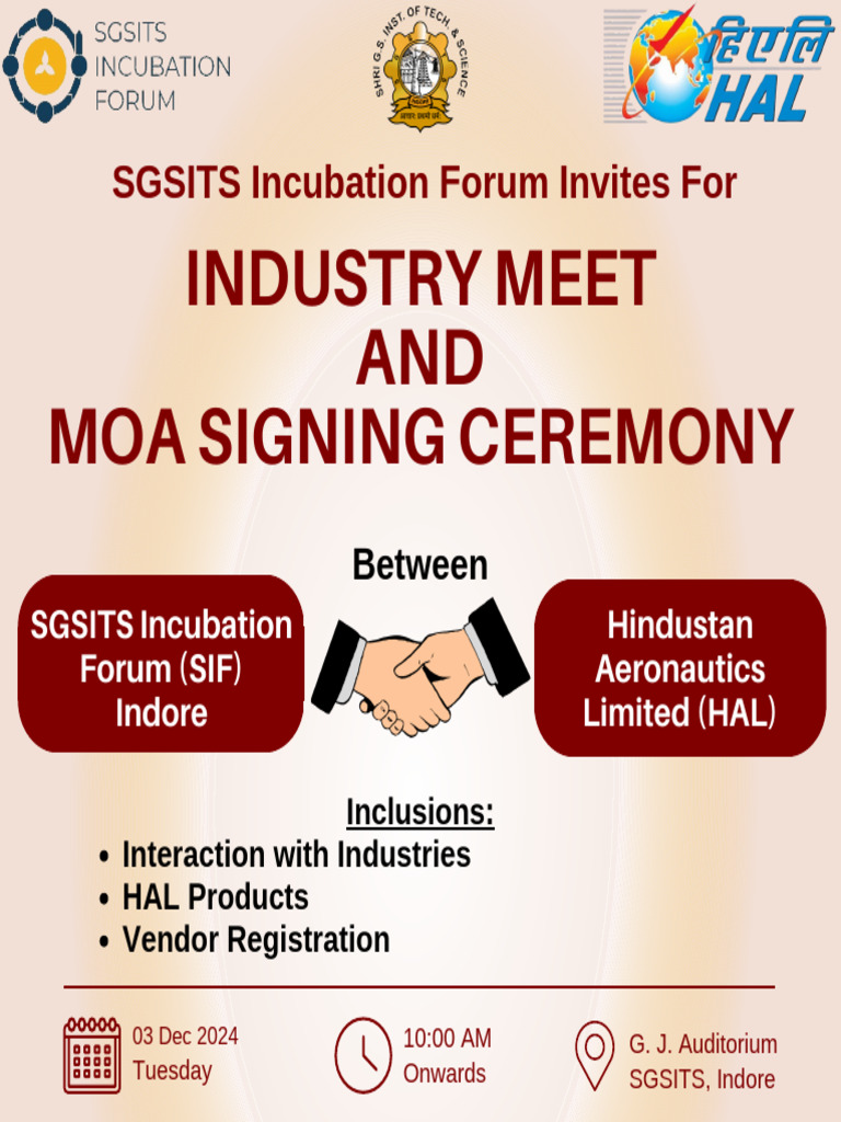 Industry Meet FLYER | PDF