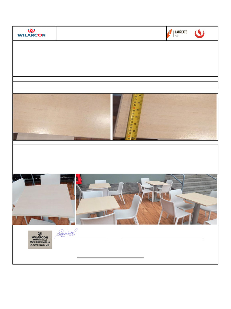 Formato de Infraestructura - Plataformas de Cafeteria - Upc | PDF
