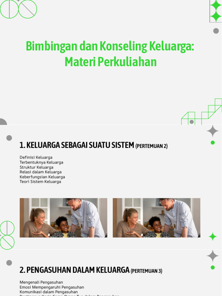 Materi Ajar BK Keluarga | PDF