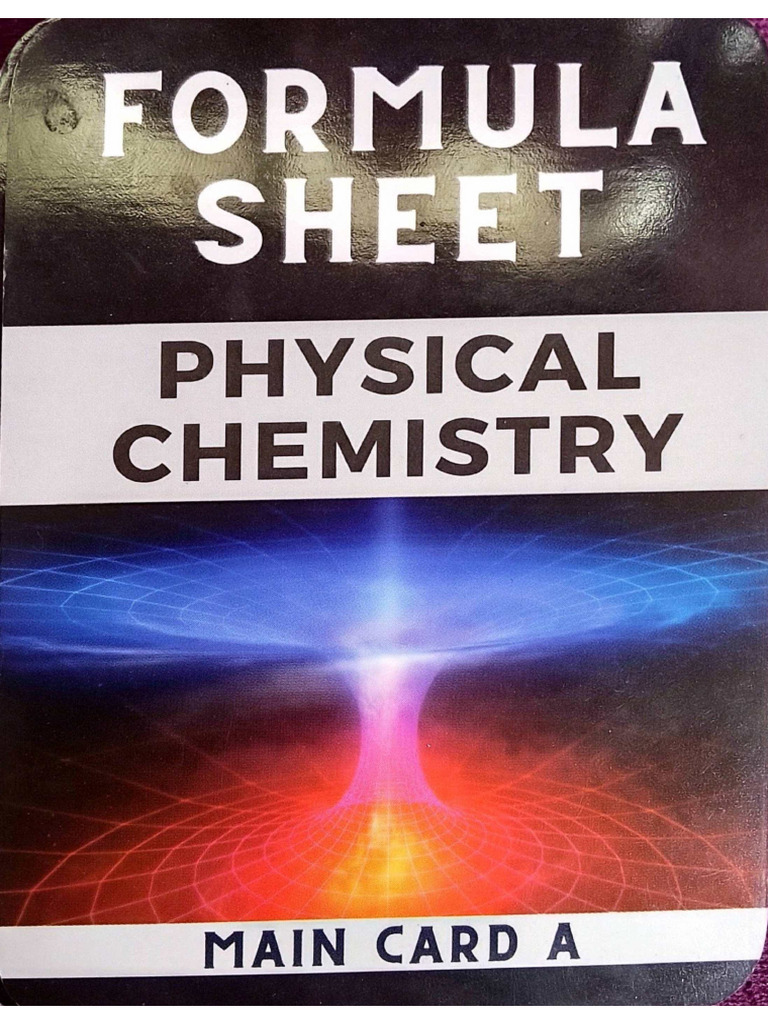Flashcards Physical Chemistry | PDF