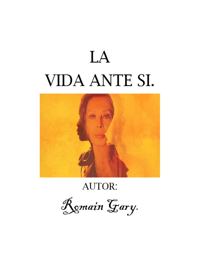 La vida ante si - Romain Gary | PDF