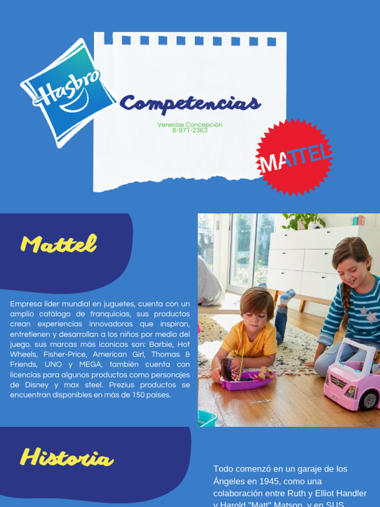 Hasbro Vs Mattel | PDF | Muñecas | Juguetes