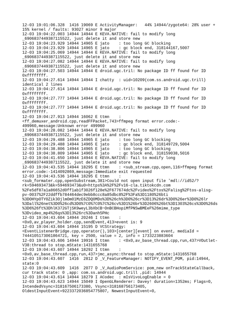 Log | PDF | Computer Data | Computer File Formats