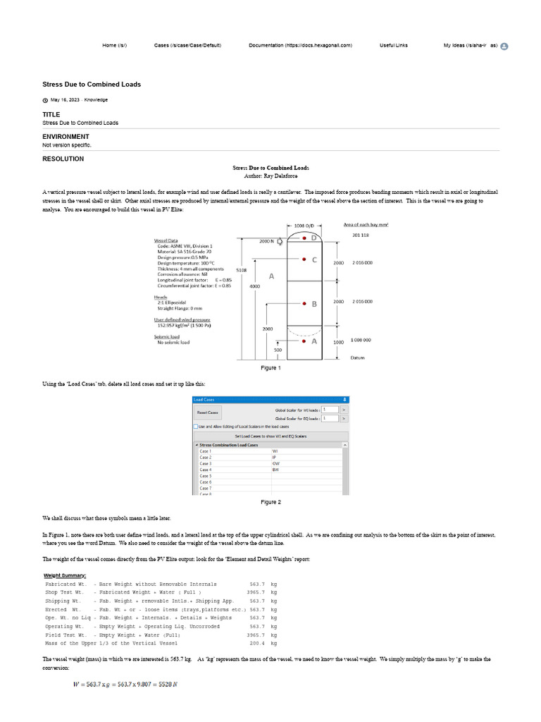 Loads | PDF | Bending | Stress (Mechanics)