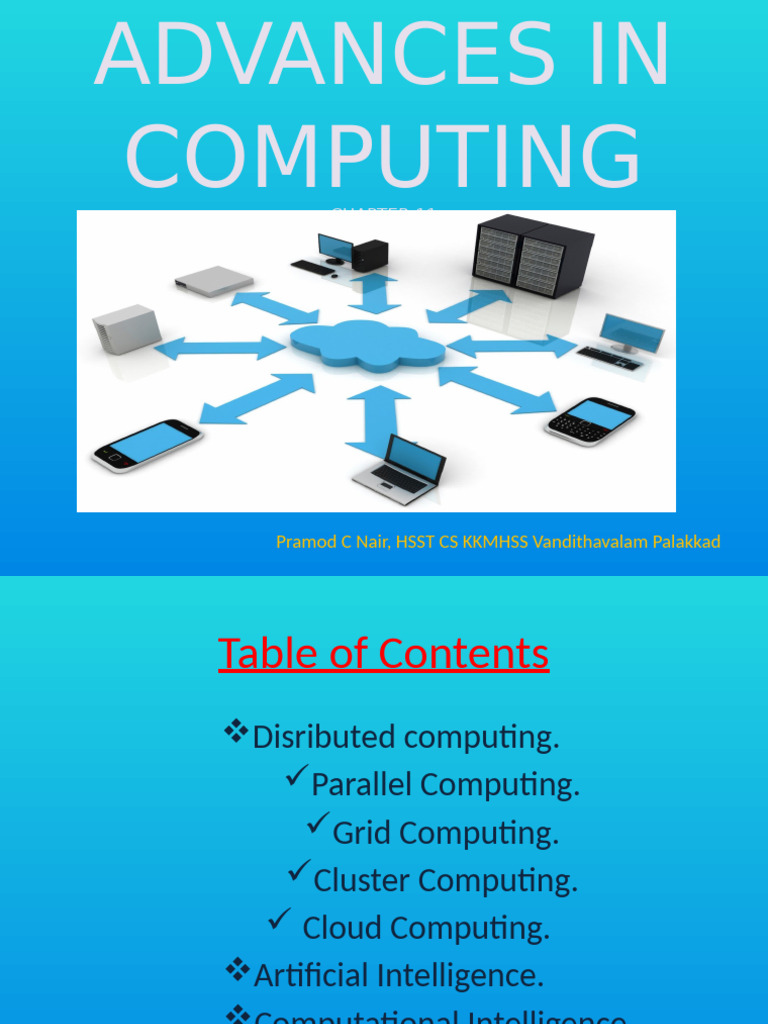 Advances in Distributed and Cloud Computing | PDF | Cloud Computing | Computer Cluster