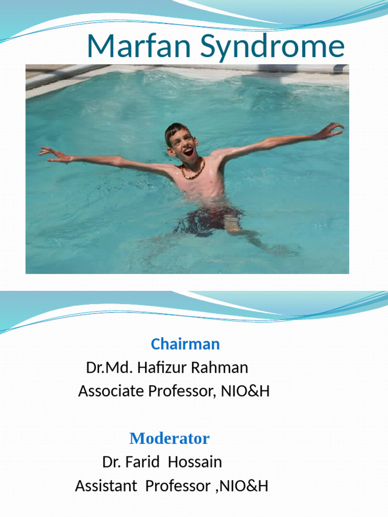 marfan syndrome pp by dr rakib bin siraj | PDF | Medical Specialties ...