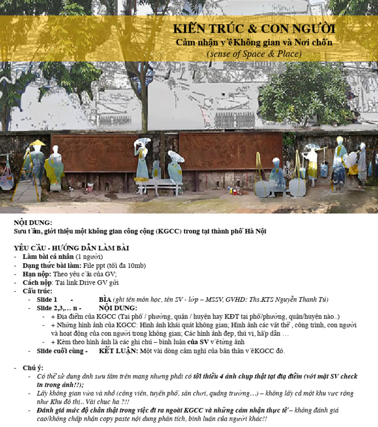 BT1 - Làm quen với KGCC và nơi chốn | PDF