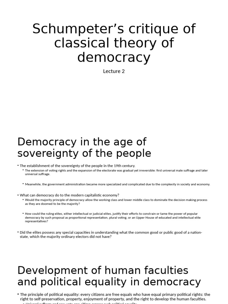 Lecture 2 Common Good and Democracy - Tagged | PDF | Common Good ...