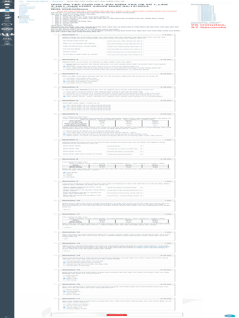 Quiz QUIZ ÔN TẬP CUỐI HK1_BÀI KIỂM TRA HỆ SỐ 1_LẦN 2_HK1_HẠN CHÓT 23H59 NGÀY 09122024 | PDF