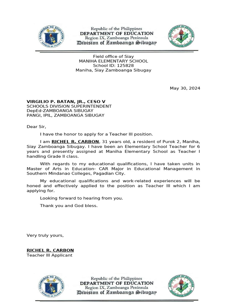 T3 Letter of Intent | PDF | Academic Degree | Vocational Education