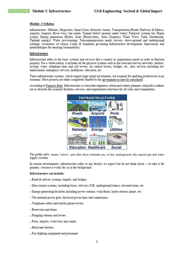 module 3 part 1 | PDF | Infrastructure | Air Pollution module 3 part 1 | PDF | Infrastructure | Air Pollution