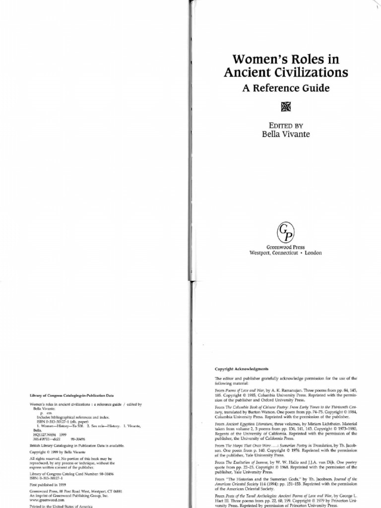 Vivante-ch8-Ancient Greece-Womens Roles | PDF | Mycenaean Greece | Hera