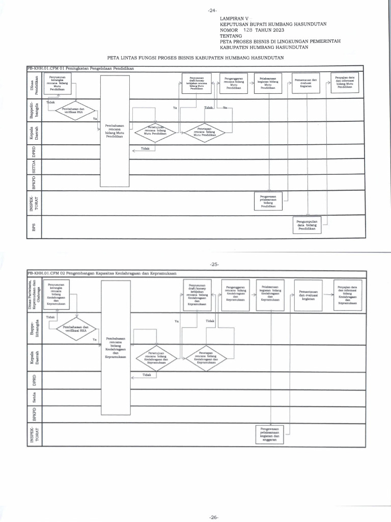 Lampiran v Peta Lintas Fungsi Sk Probis | PDF