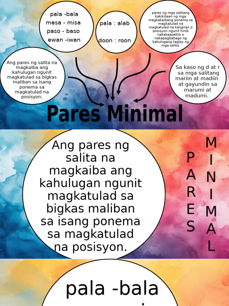 pares minimal | PDF