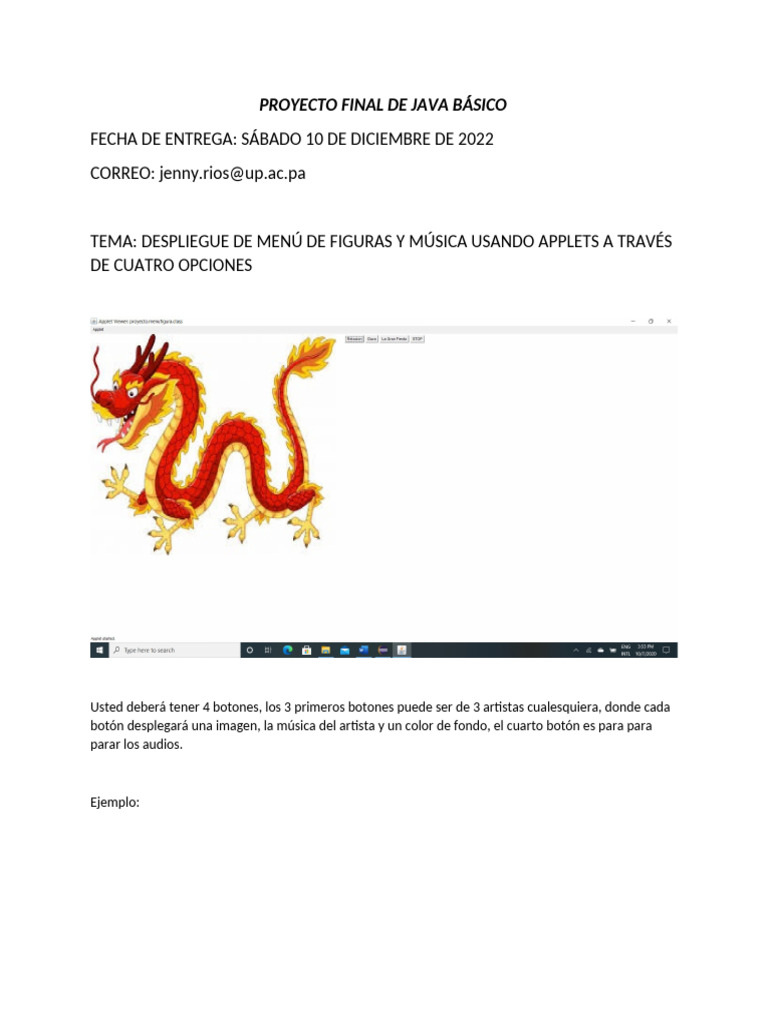 Proyecto Final de Java Basico | PDF