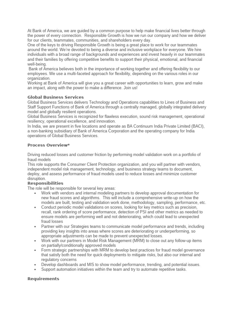 JD - Model | PDF | Risk Management | Analytics