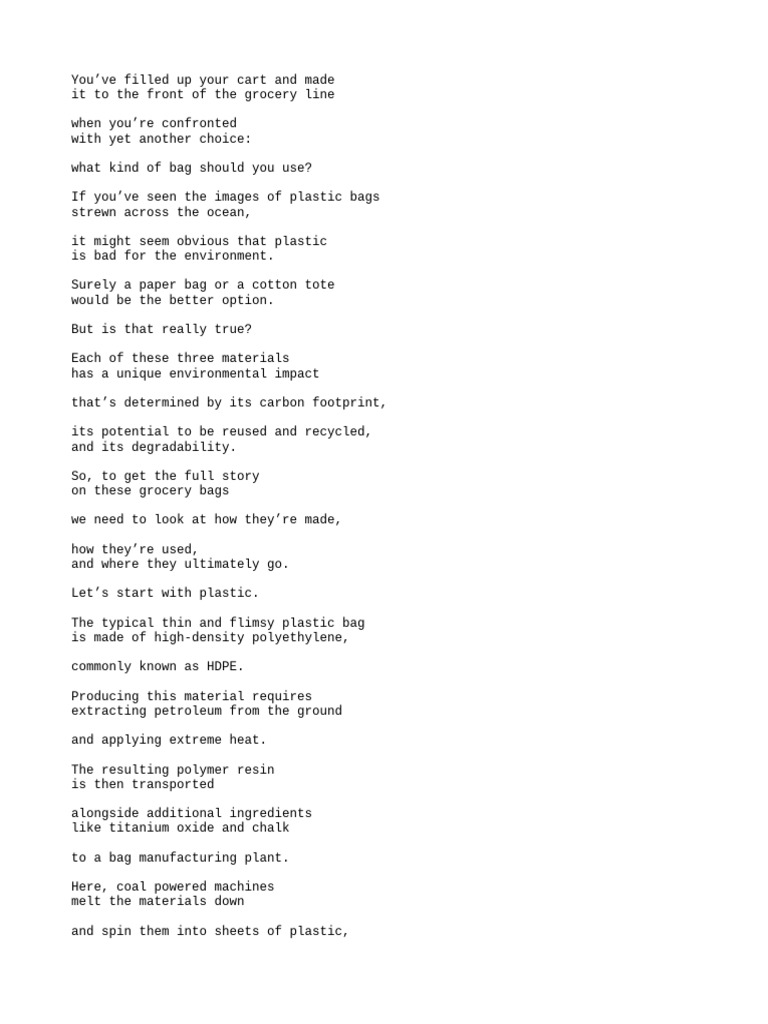 (English) Which Bag Should You Use - Luka Seamus Wright and Imogen ...