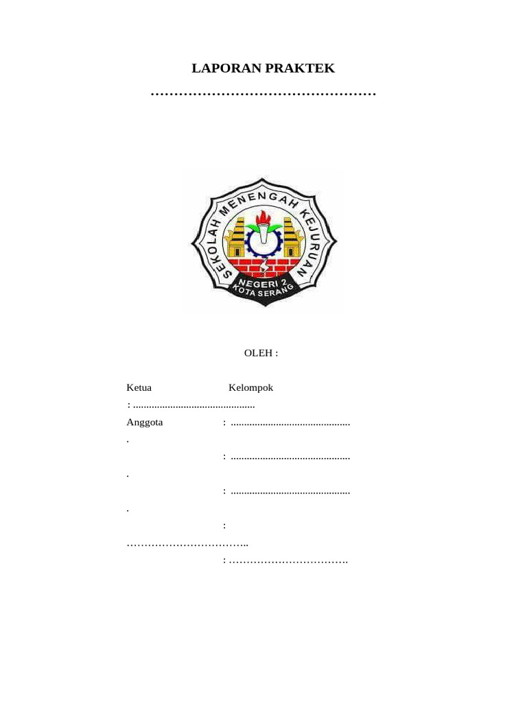 Contoh Membuat Laporan PKK | PDF