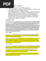 TRIPS Agreement | PDF | Trips Agreement | World Trade Organization
