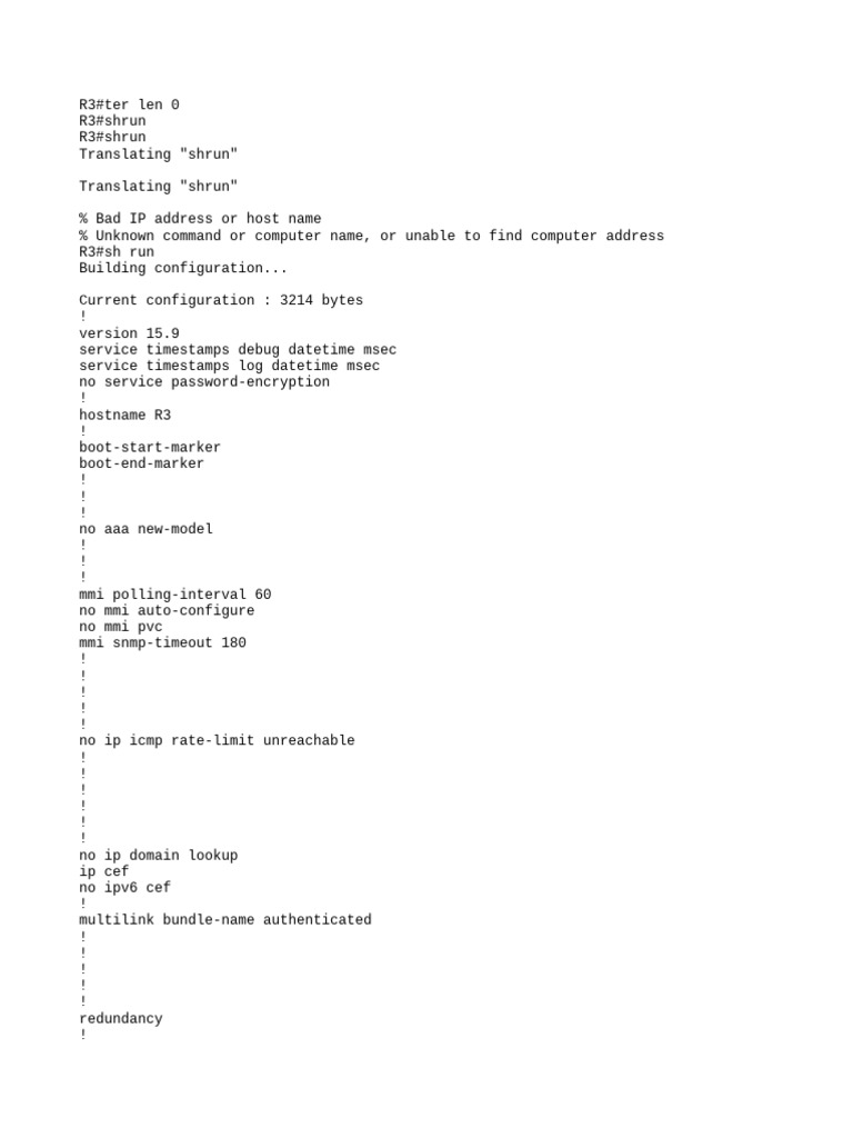 R3 | PDF | Ip Address | Networking Standards