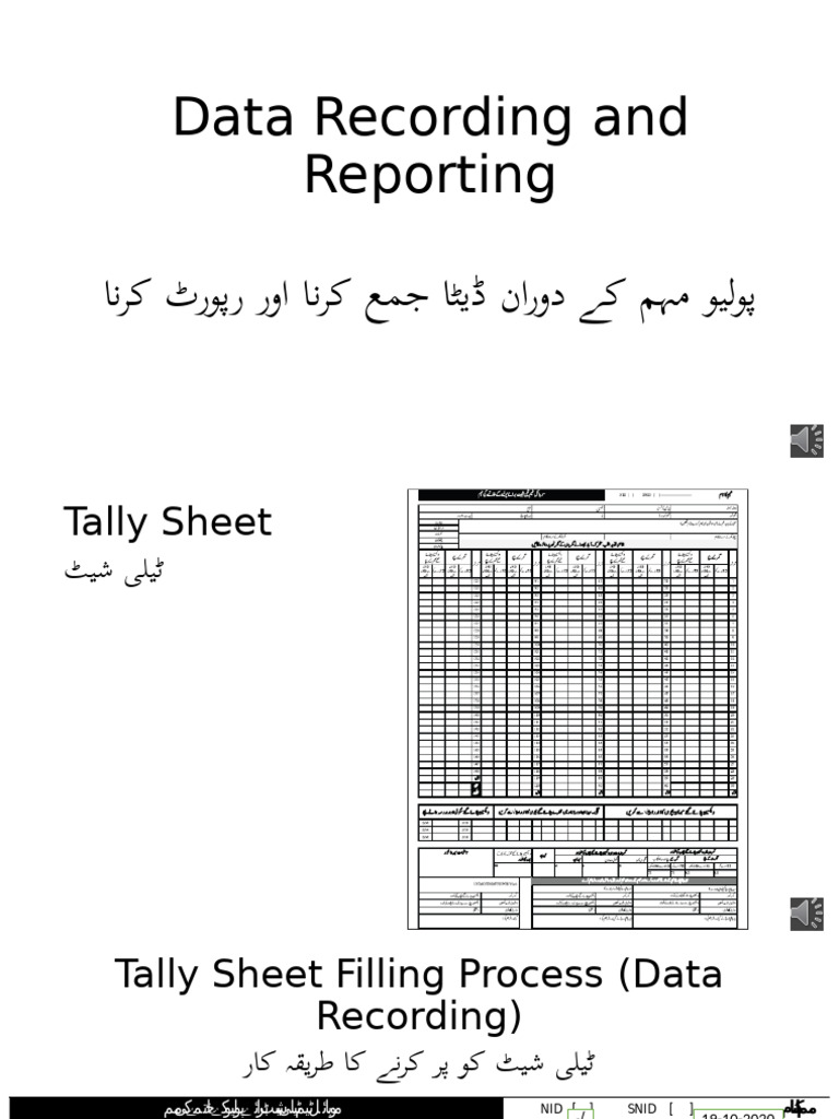 Data Recording and Reporting by Bilal Murtaza11 | PDF