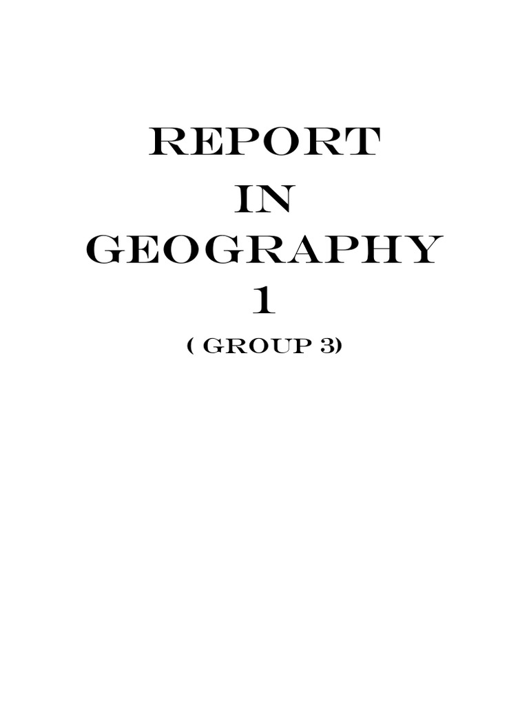 Culture, Language, and Religion Geography Report | PDF | Geography ...
