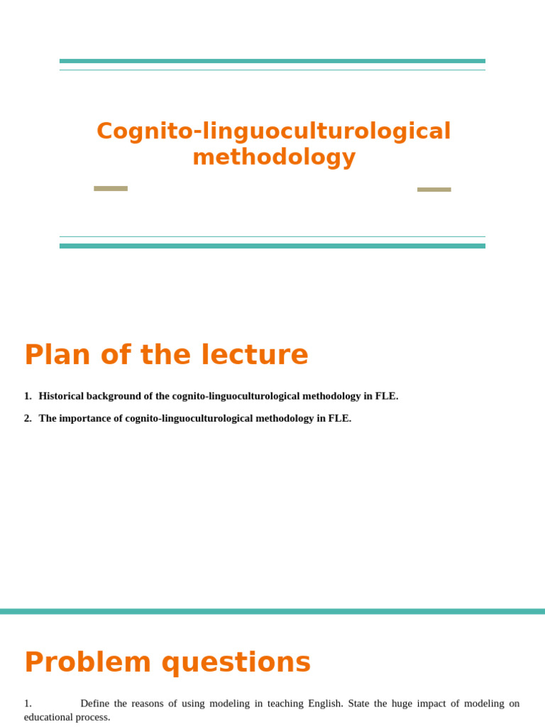 Lecture 7 | PDF | Language Education | Foreign Language