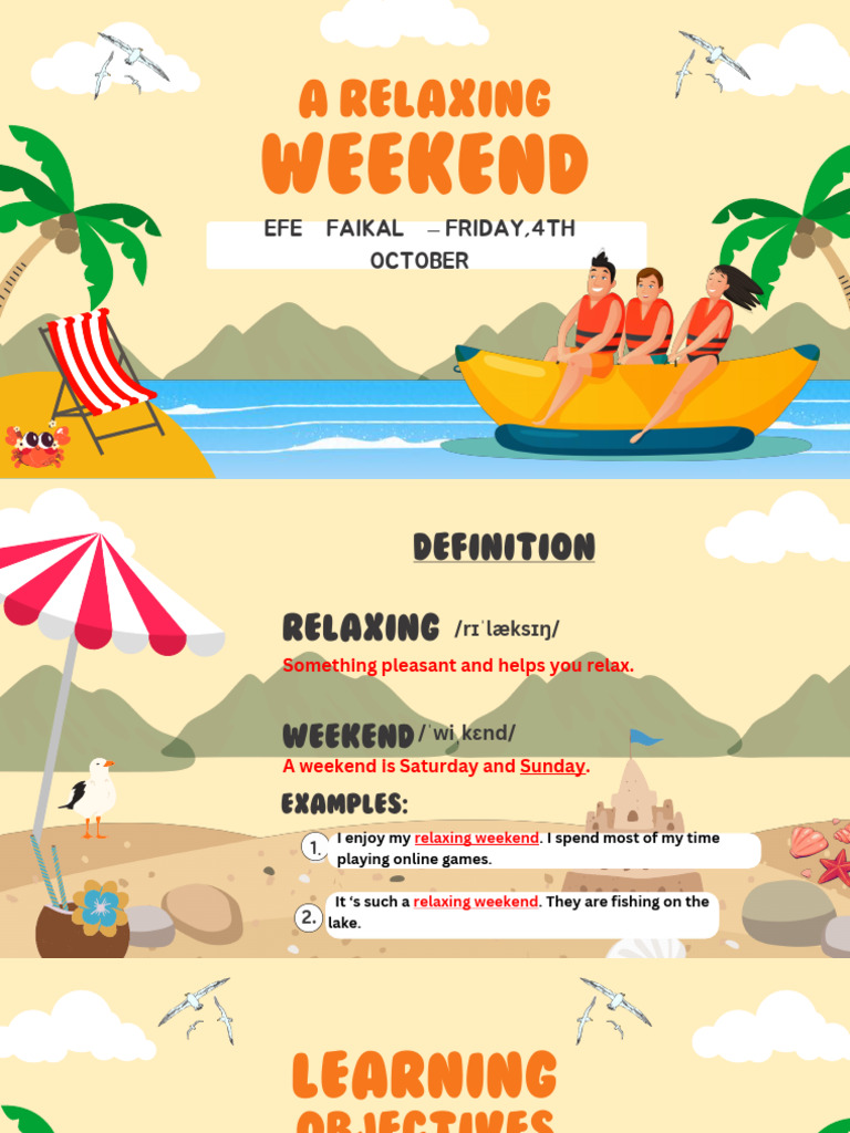 Relaxing Weekend Activities Guide | PDF