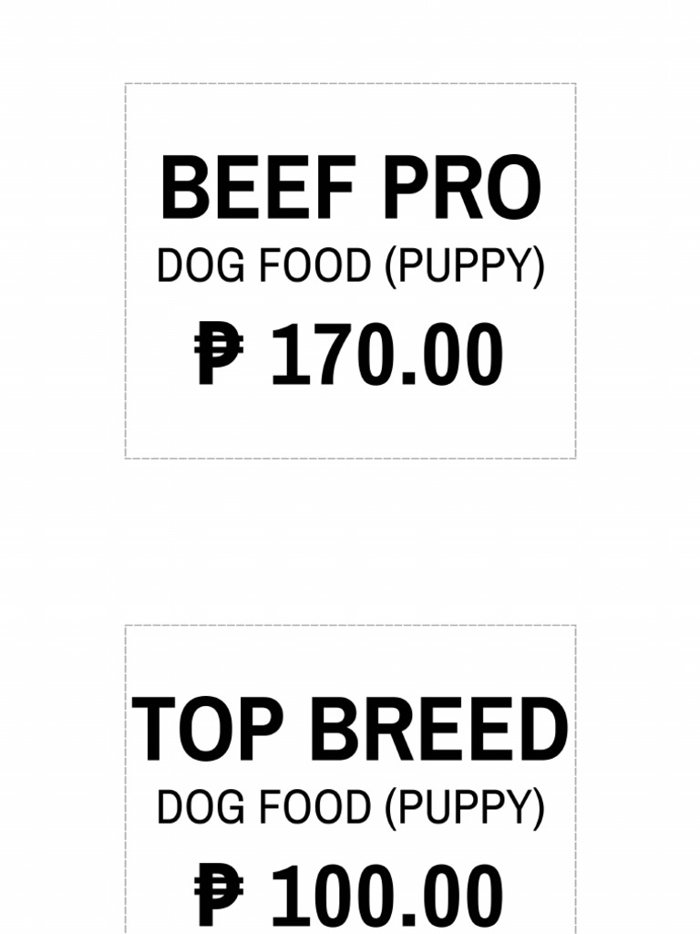 Price Tags Feeds | PDF