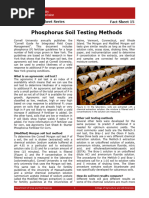 Mehlich 3 Soil Nutrient Extraction | PDF | Filtration | Spectrophotometry