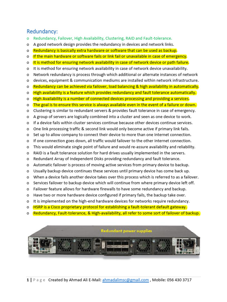 8-FHRP | PDF | Computer Engineering | Network Layer Protocols