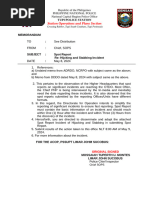 Spot Report Template | PDF | Law Enforcement | Crime & Violence