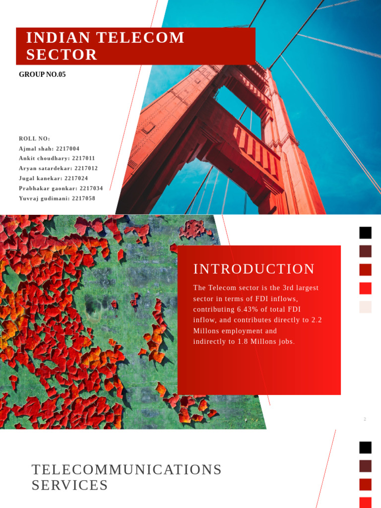 Indian Telecom Sector | PDF | Telecommunications | Service Industries