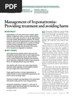Hyponatremia A Problem-Solving Approach To Clinica | PDF | Clinical ...