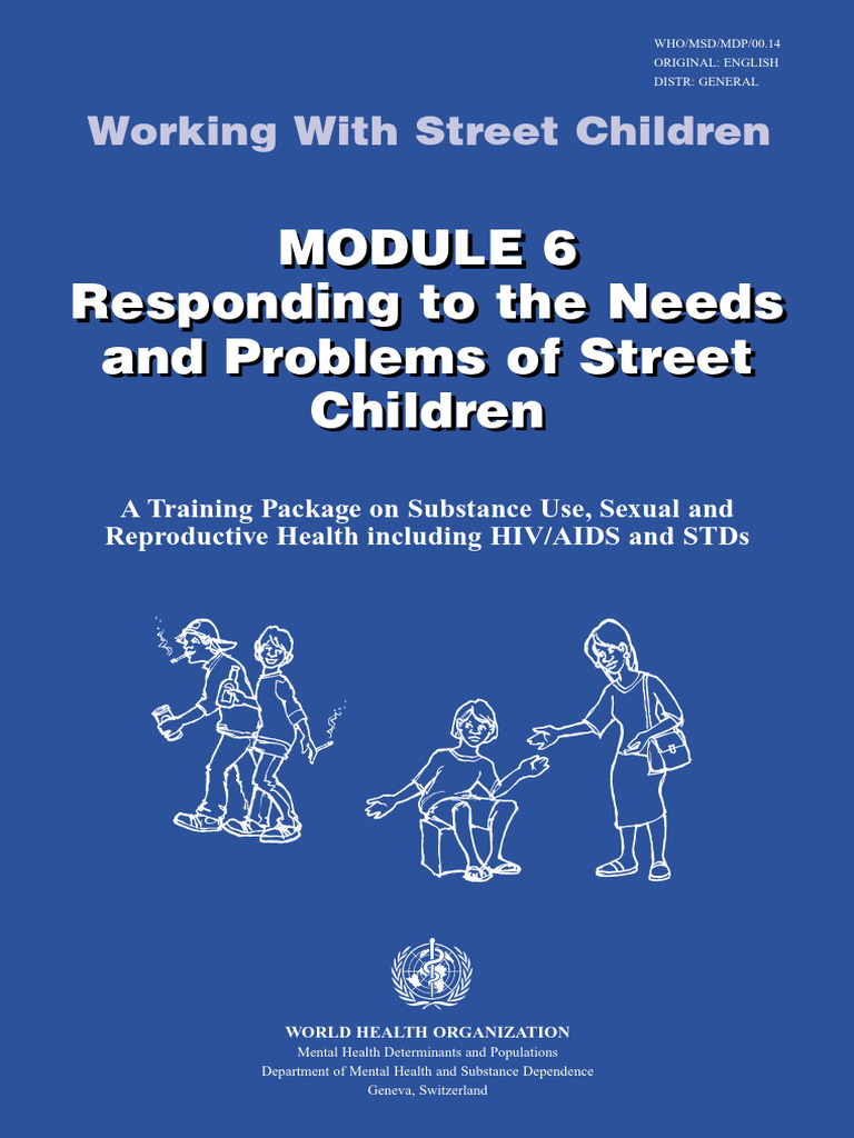 Who Street Children Module6 | PDF | Life Skills | Community