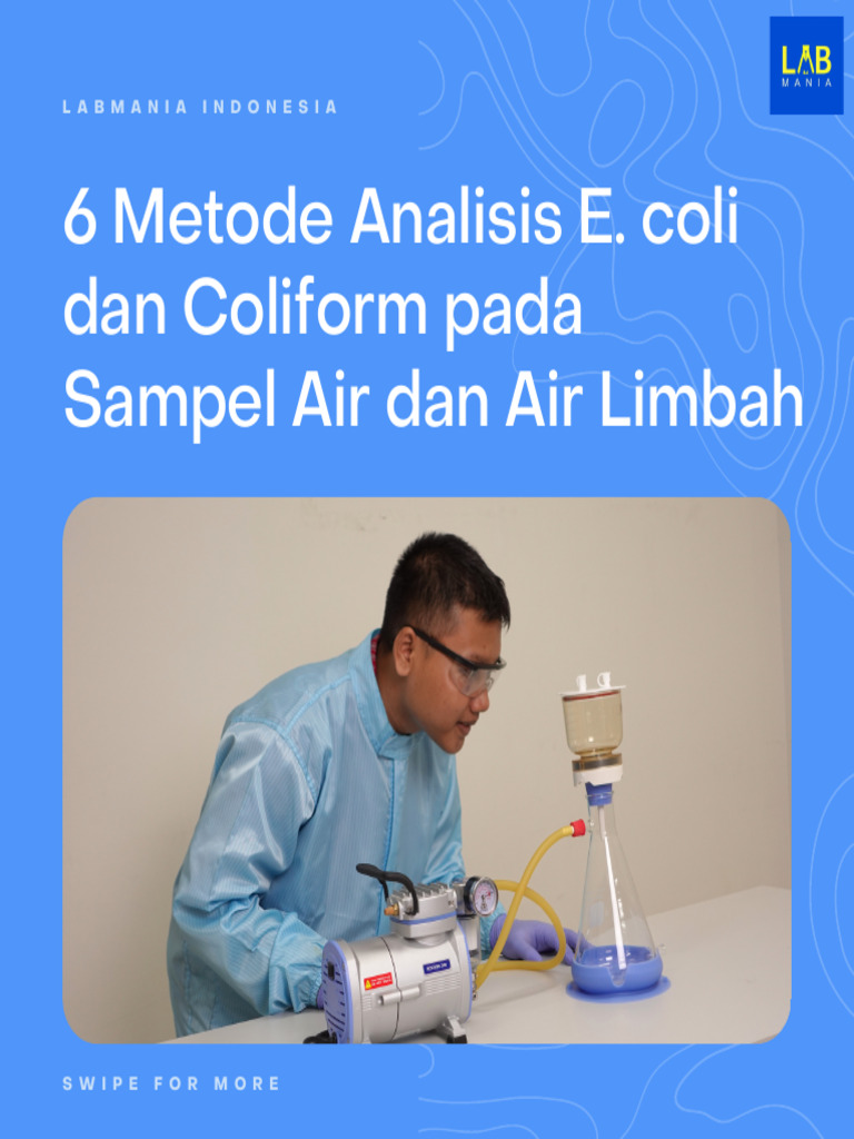6 Metode Analisis E-Coli Dan Coliform | PDF