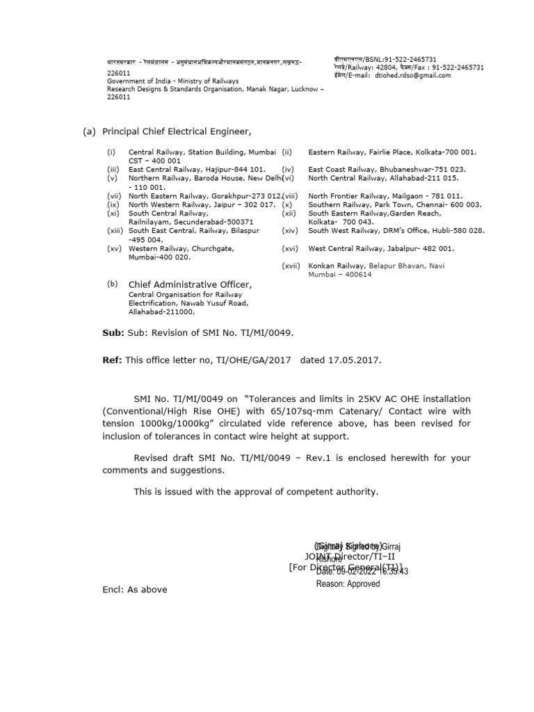 Railway Electrification Update | PDF | Electric Rail Transport | Transport