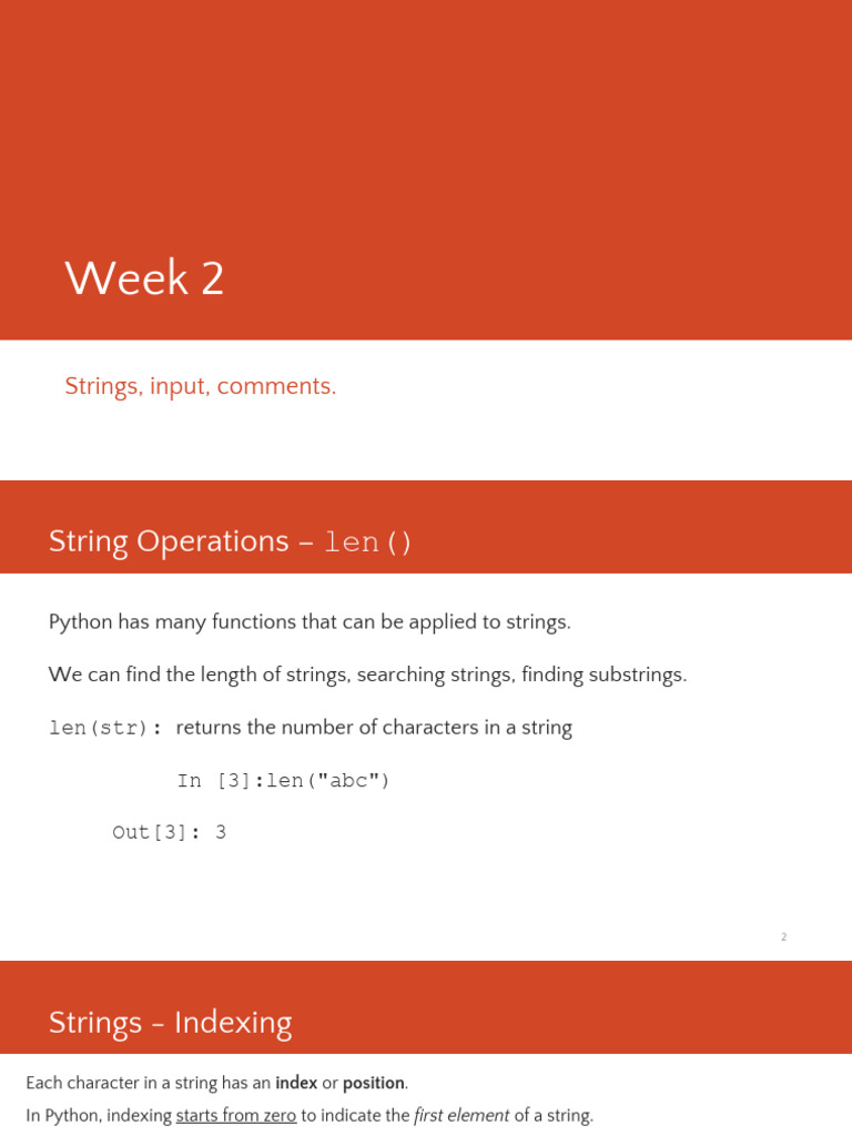 Week2 Pdf String Computer Science Computer Science