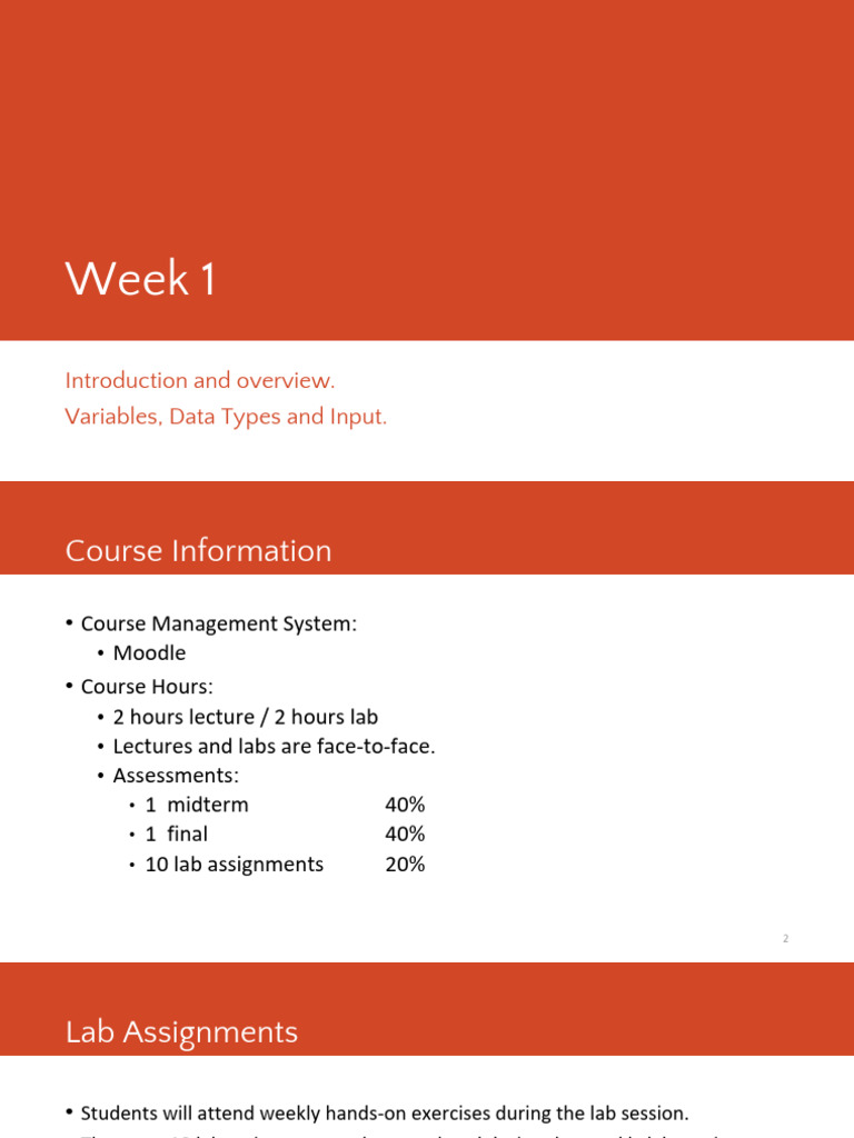 week1 | PDF | Data Type | Integer (Computer Science) week1 | PDF | Data Type | Integer (Computer Science)