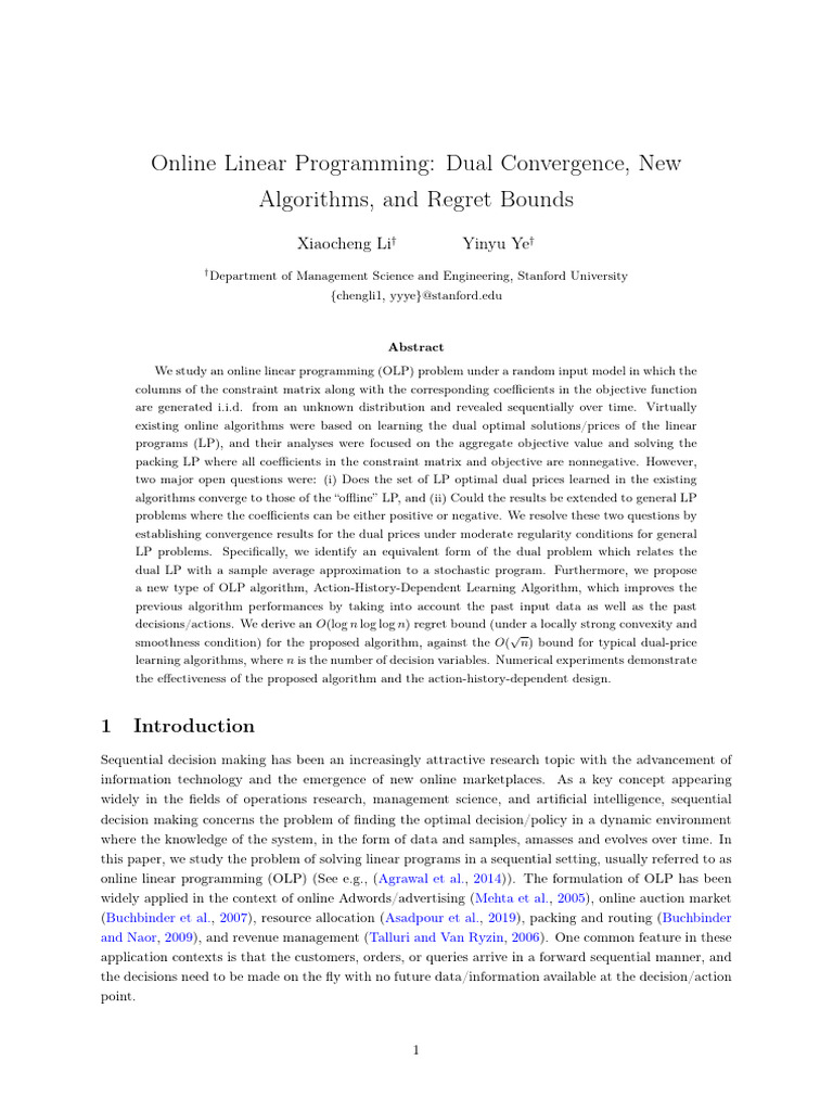 Complete Pf | PDF | Linear Programming | Mathematical Optimization